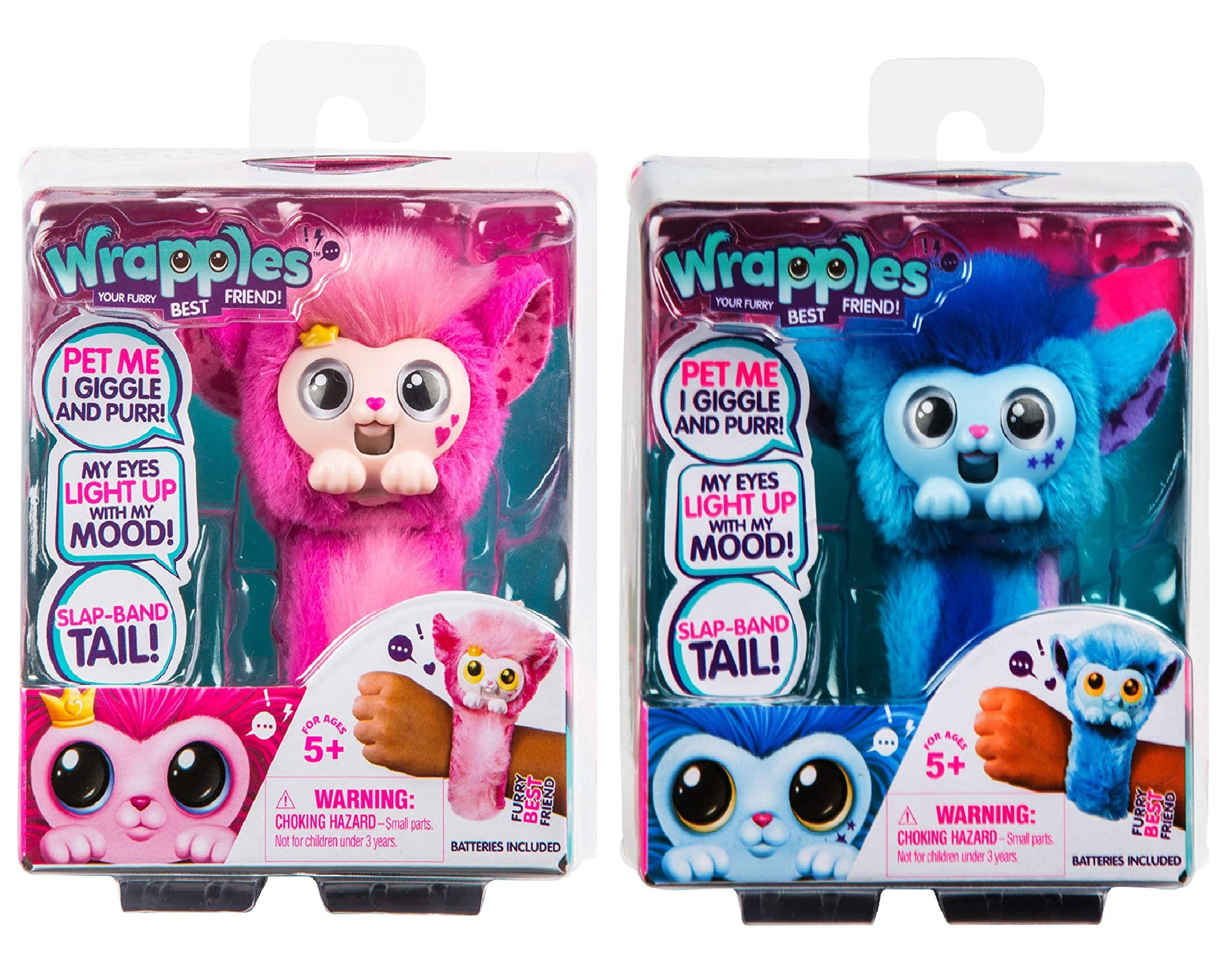 Little Live pet Wrapples Princeza and Skyo for LittleBaby up to 5 year ...