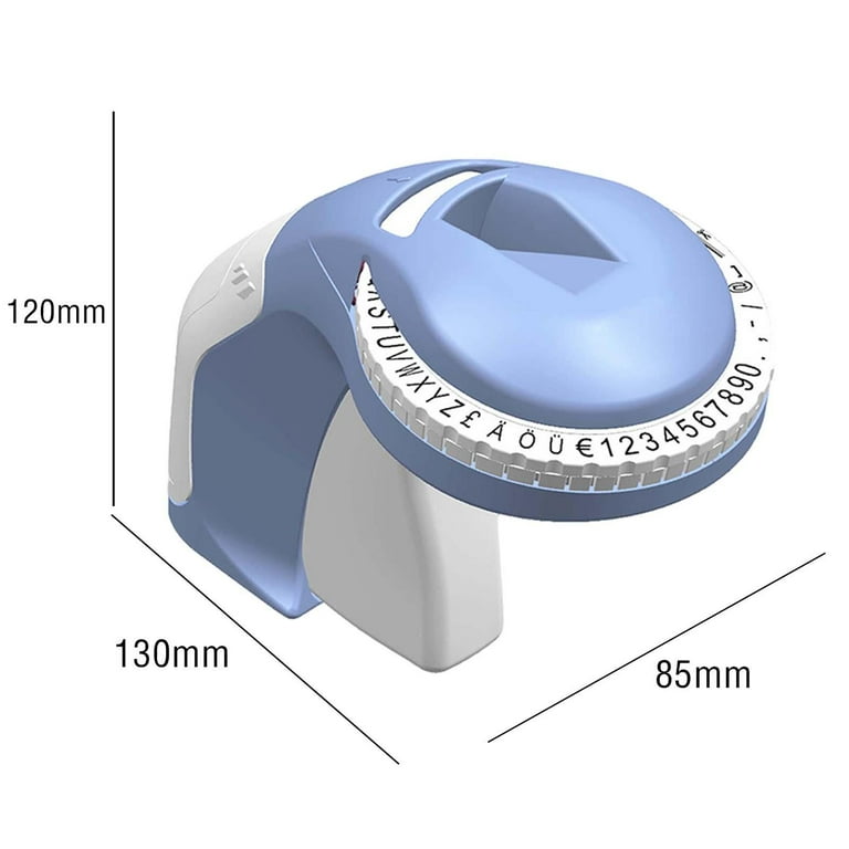Vintage Label Maker Embossing Label Maker Machine With 6 Tapes, 3D