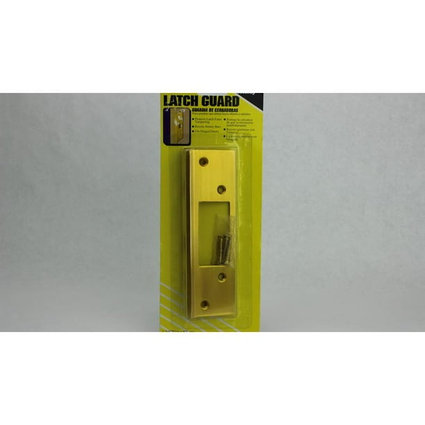 Latch Bolt Guard Plate MAG Security Door Guards 8844-B Brass Steel ...