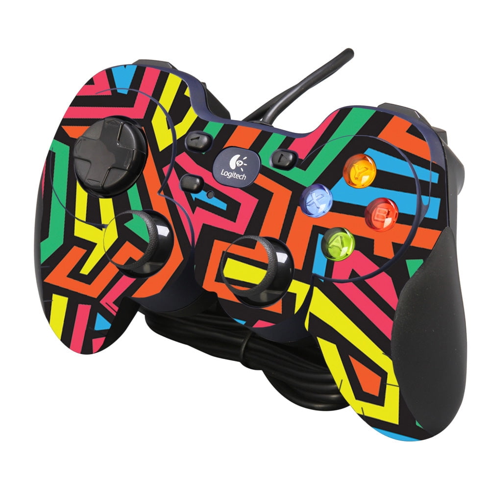 Skin Decal Wrap Compatible With Logitech Gamepad F310 Sticker Design ...