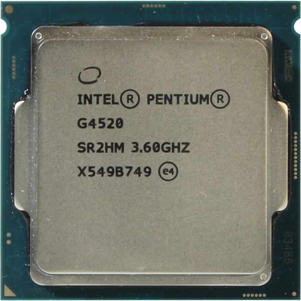 CPU Intel Pentium G4520, 3,6 GHz, 2 núcleos, 2 hilos, 14 nm, LGA 1151 ...