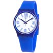 Swatch Pepeblu Silicone Unisex Watch GN251A - Walmart.com