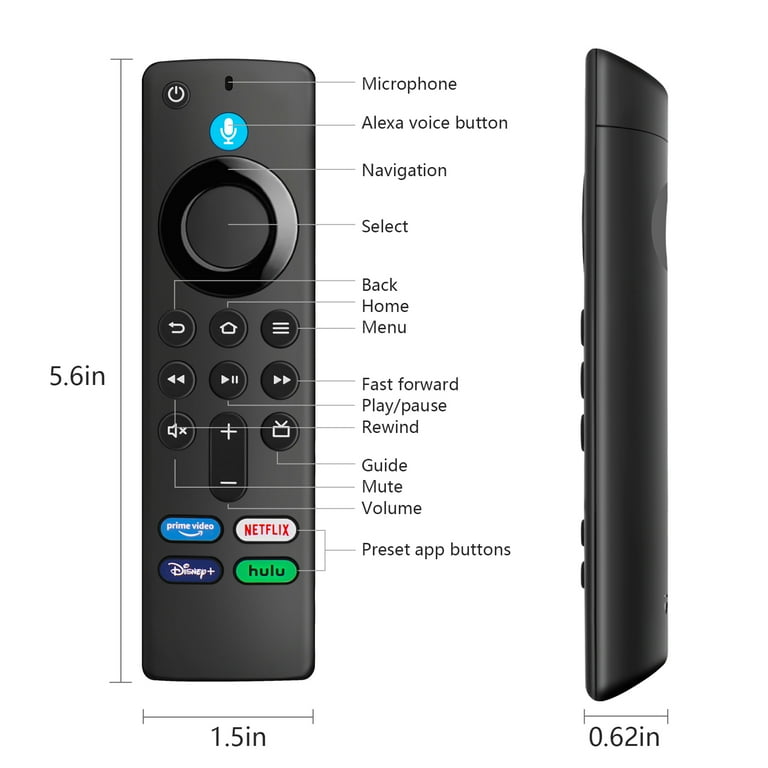 Walmart fire stick remote store