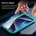 ESR Armorite Screen Protector Set, Compatible with iPhone 15 Pro Max, 3 ...
