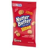 Nutter Butter Bites Peanut Butter Sandwich Cookies, Big Bag, 3 oz ...