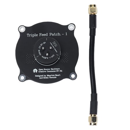 Triple Feed Patch Antenna 5.8ghz Directional Circularly Polarized ...
