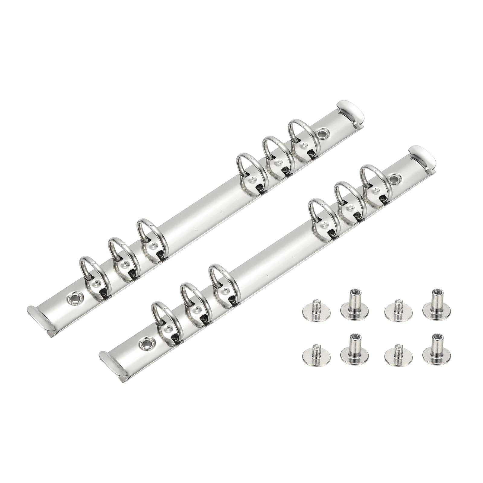Uxcell A5 6 Hole Ring Binder Mechanisms, 2 Set 0.8" O Ring Replacement ...