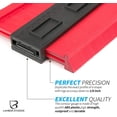 10-inch contour gauge, wide plastic profile duplicator, precisely ...