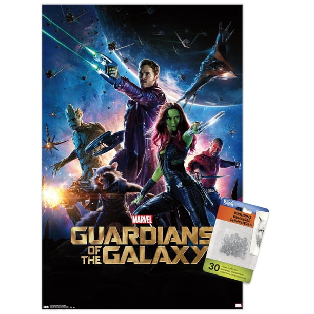 Marvel Cinematic Universe - Guardians of the Galaxy - One Sheet Wall ...