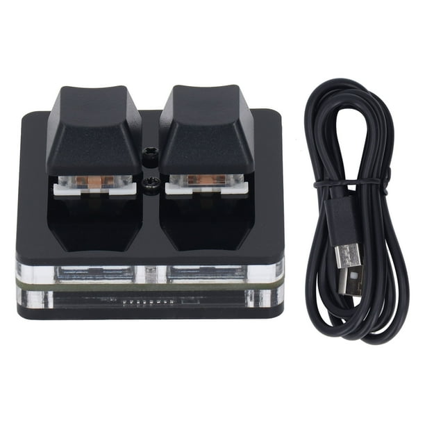 Mini Key Keyboard,2 Key Gaming Keyboard Mini Programmable Keyboard ...