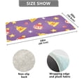 Christmas Bell Pattern Bath Mat 39x20 Inch Soft Absorbent Non-Slip ...