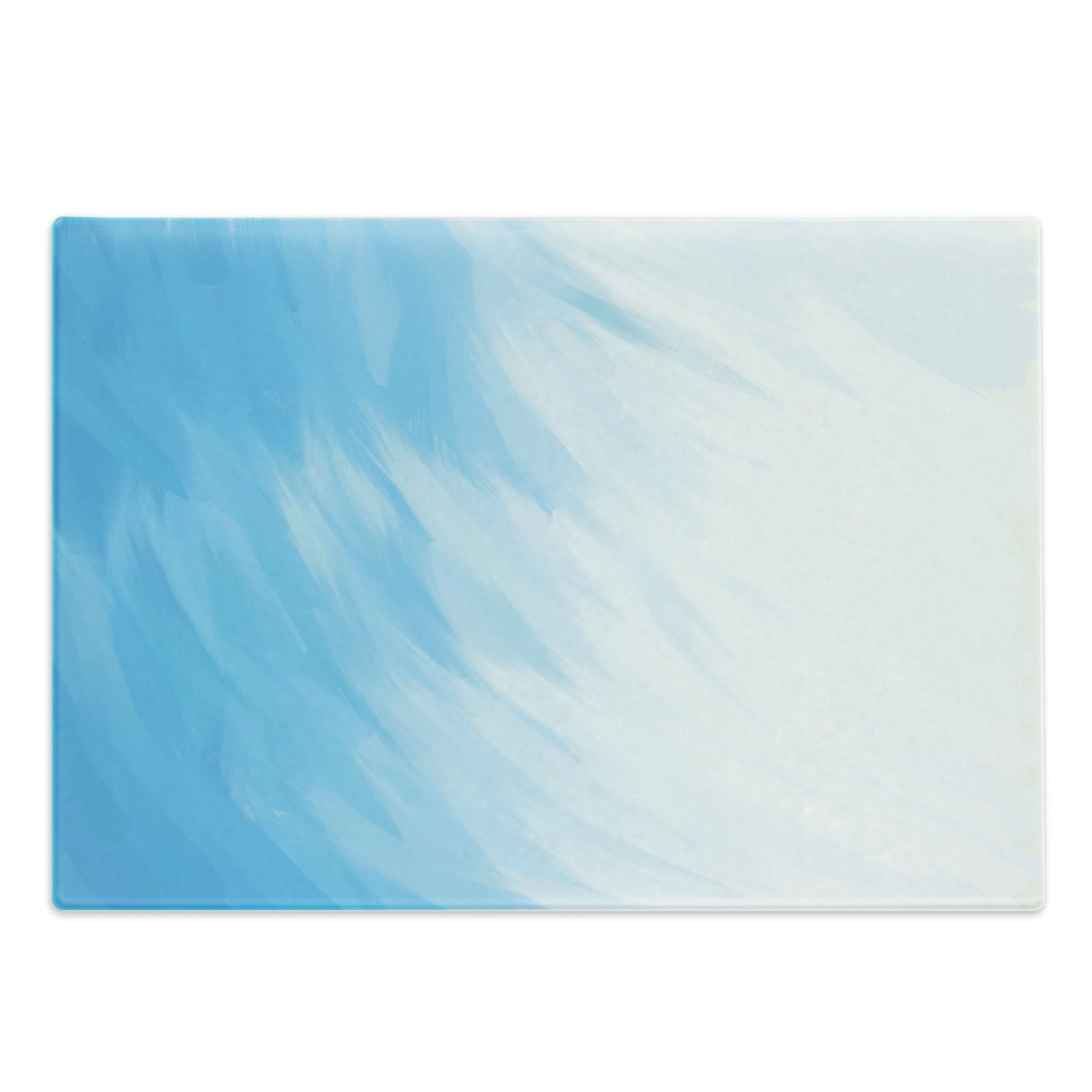 Abstract Cutting Board, Abstract Art in Watercolor Painting Style Waves ...