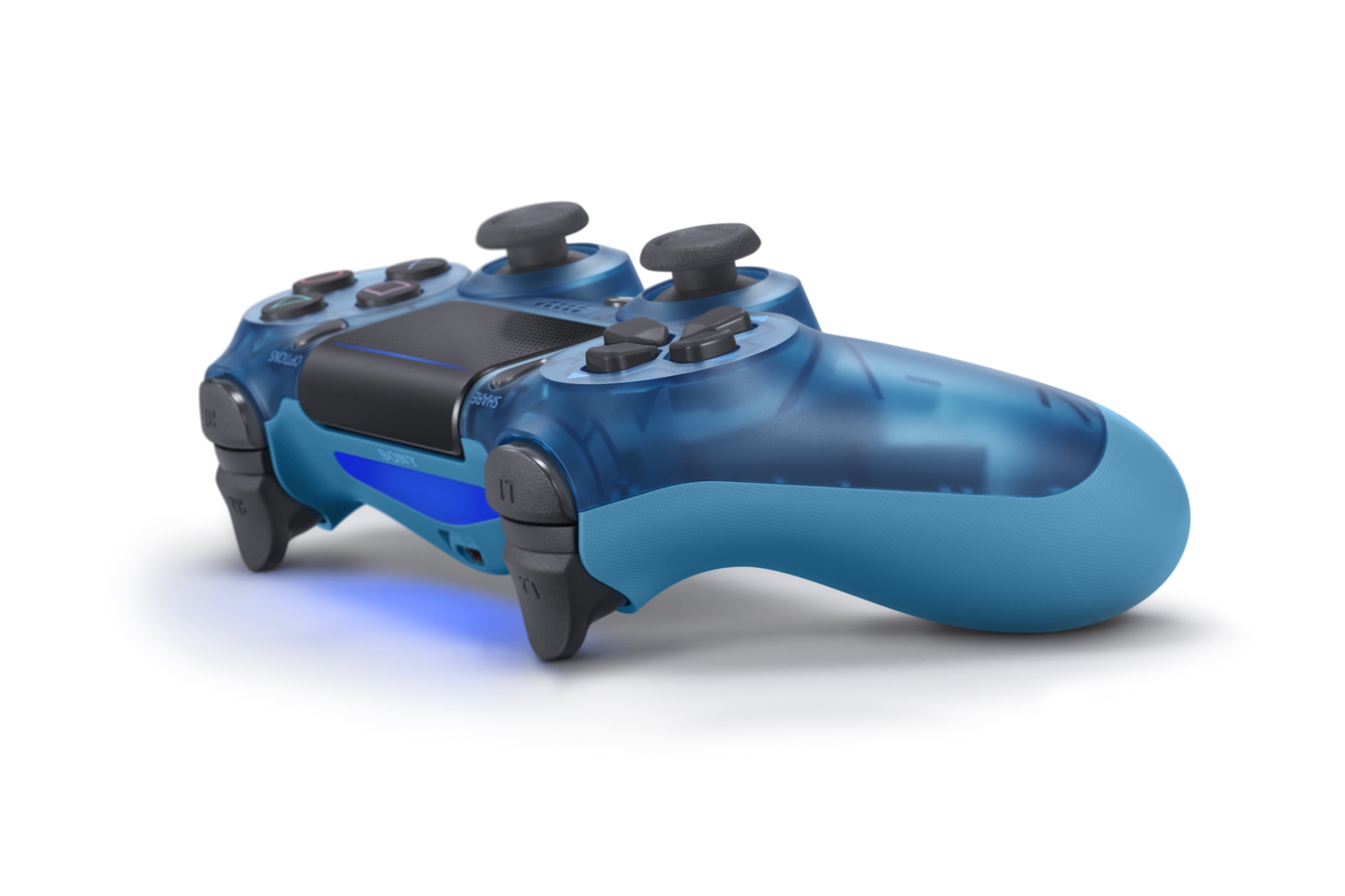 Sony PlayStation 4 DualShock Wireless Controller Blue Crystal Walmart Exclusive Walmart