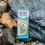 Rebel Humpback Crankbait Green Shad 1 3/4" 1/4 oz. - Walmart.com