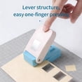 Stamp Puncher, Postage Stamp Punch for Paper Crafts, Ergonomic Lever ...