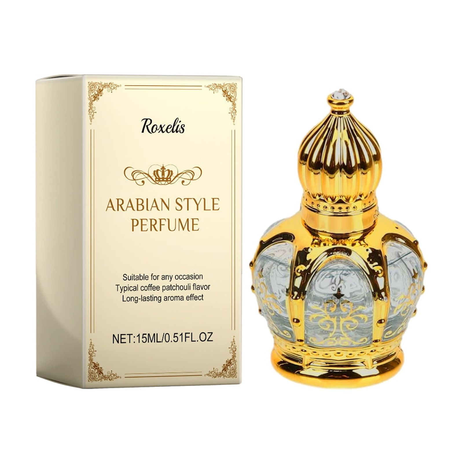 Perfume Pagoda 15ml, Perfume Árabe, Concentrado de Perfume Árabe Dorado ...