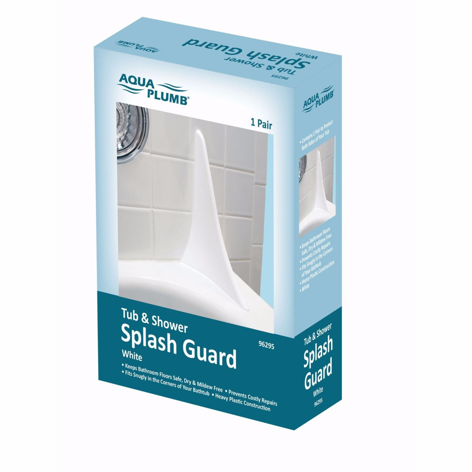 Aqua Plumb 96295 Splash Guard White 11" X 7" | Walmart Canada