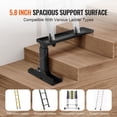 Steel Ladder Leveling Tool 29.8L x 11.4-18H Support Surface Folding ...