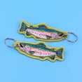 Creative Cloth Fish Keychain Decoration Themed Key Holder Bag Charm ...