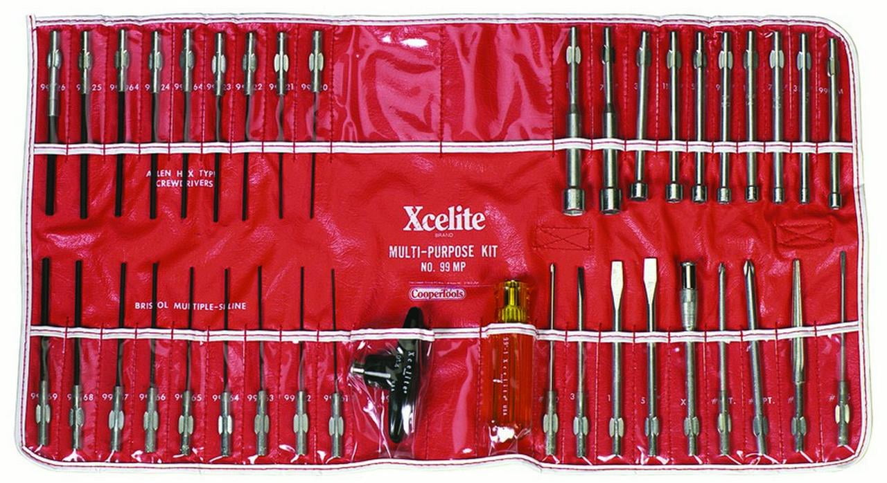 Xcelite 99MP TOOL SET,39PC,99 SER,MULTI-PURP,ROLL PCH - Walmart.com