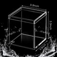12 Pcs Clear Acrylic Box with Lid Plastic Small Acrylic Boxes ...