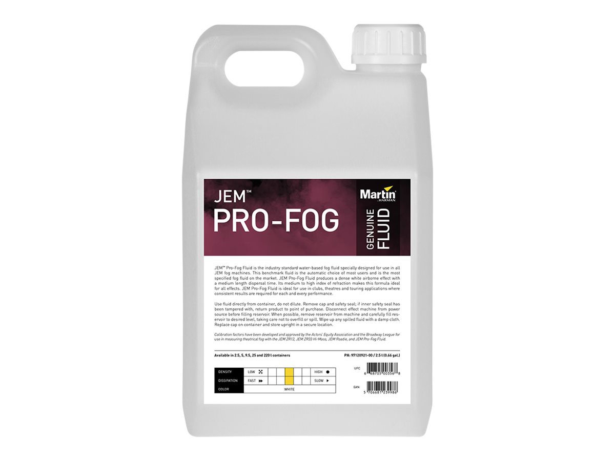 Martin JEM Pro-Fog - Fog machine fluid - 25 liters - container ...