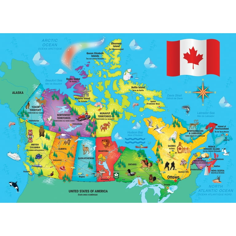 British Columbia Map For Kids