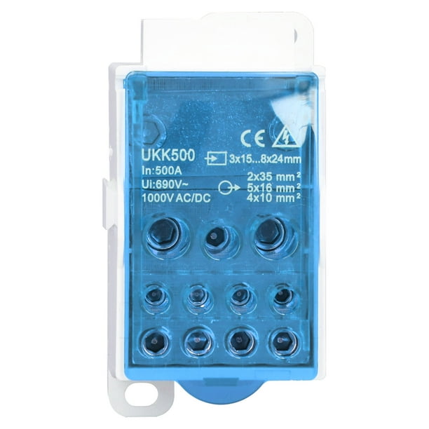Din Rail Terminal Case,UKK500 C45 Terminal Block Power Junction ...
