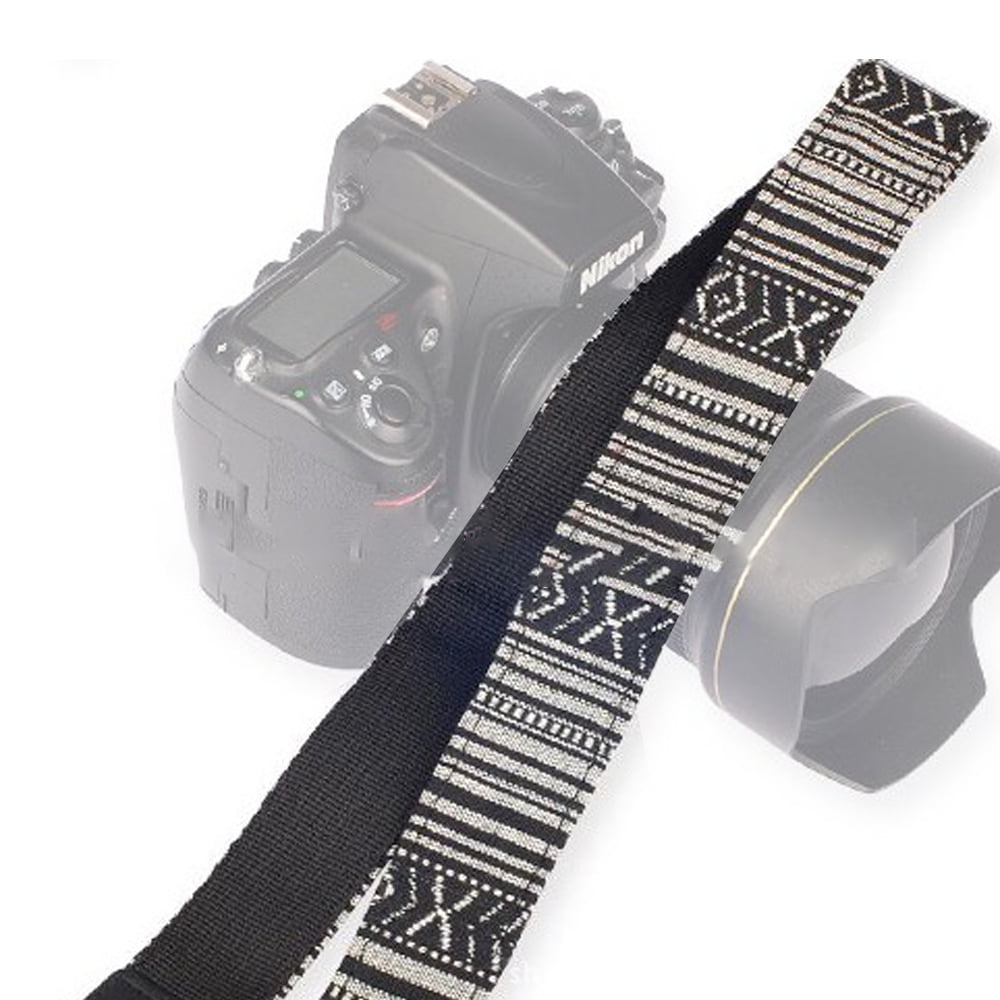 Woven Vintage Camera Strap for All DSLR Camera Embroidered Elegant ...