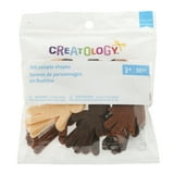 Felt People Shapes Scrap Pack - 50ct. by Creatology™ - Walmart.com