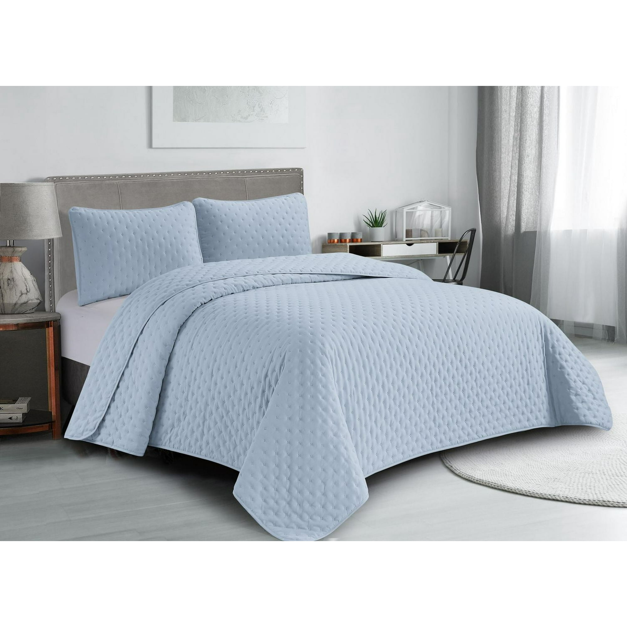 Click here for Swift Home Ultra Soft Pinsonic Quilt Set - Lightwe... prices