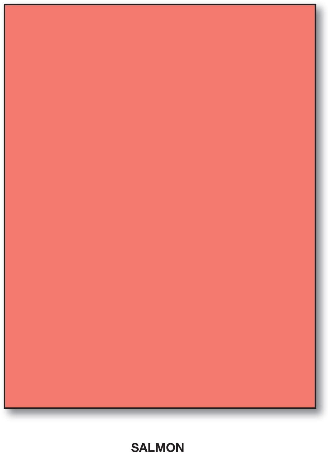Pale Salmon Pink Color