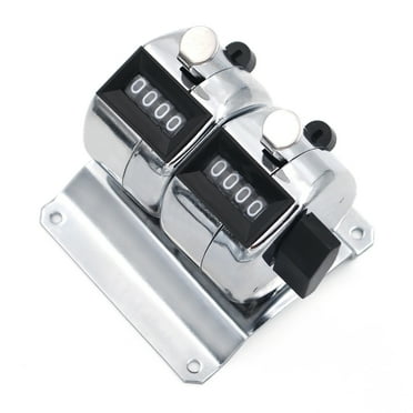 Manual Counter Mechanically Jump Quick Reaction Portable 4 Digit Number ...