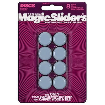 Magic Sliders 260163 1.25 in. Carpet Based Nail on Glide for Straight ...
