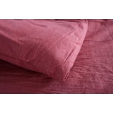 Messy Bed Washed Cotton Comforter Mini Set, King, Red - Walmart.com