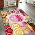 Area Rug for Living Room, Sweet Shop Words Non-Slip Indoor Large Carpet ...