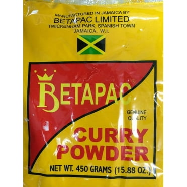 Betapac Jamaican Curry Powder, 450g - Spice Seasoning Mix in Resealable ...