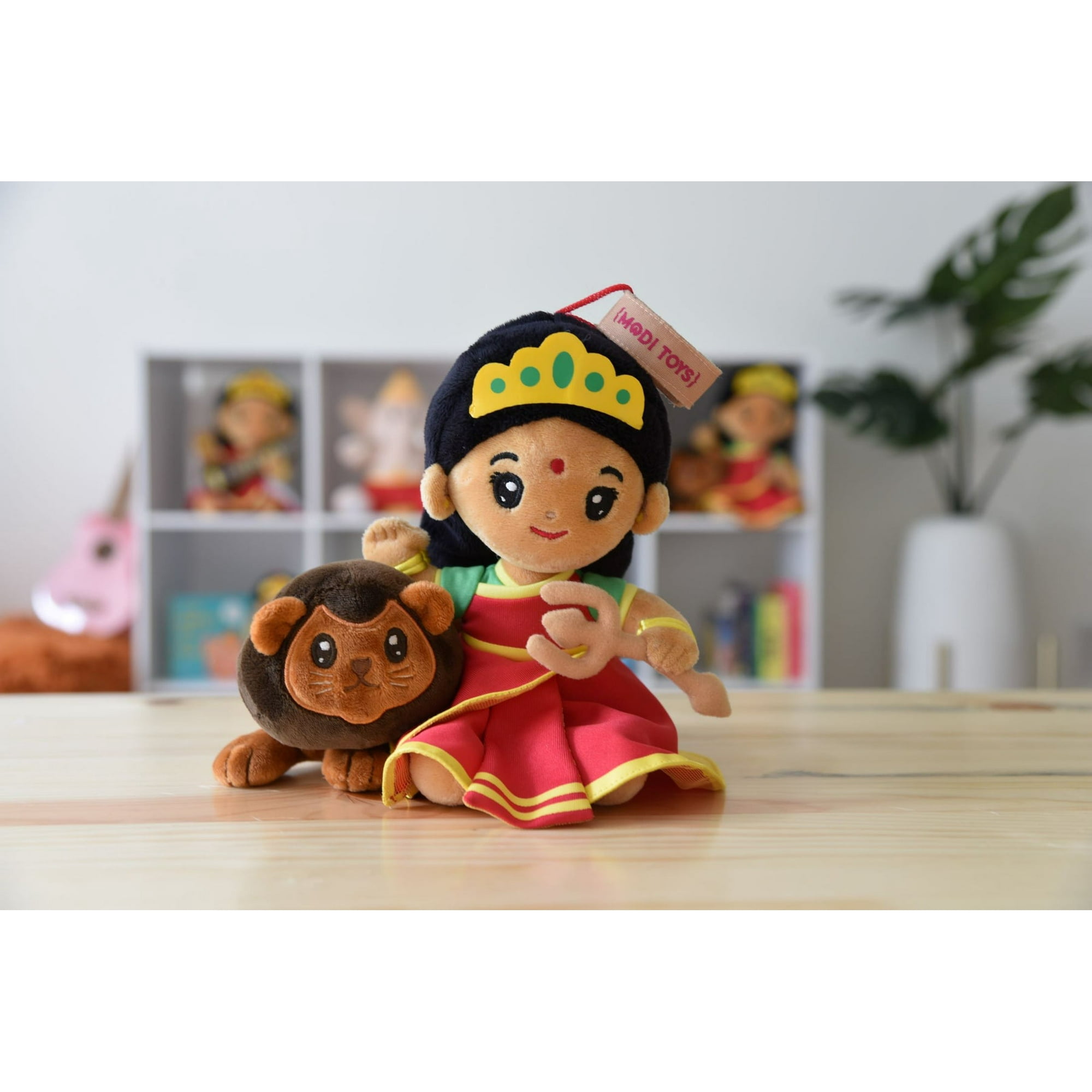 Click here for Modi Toys Durga Devi - Small 6 Inch Plush With Man... prices