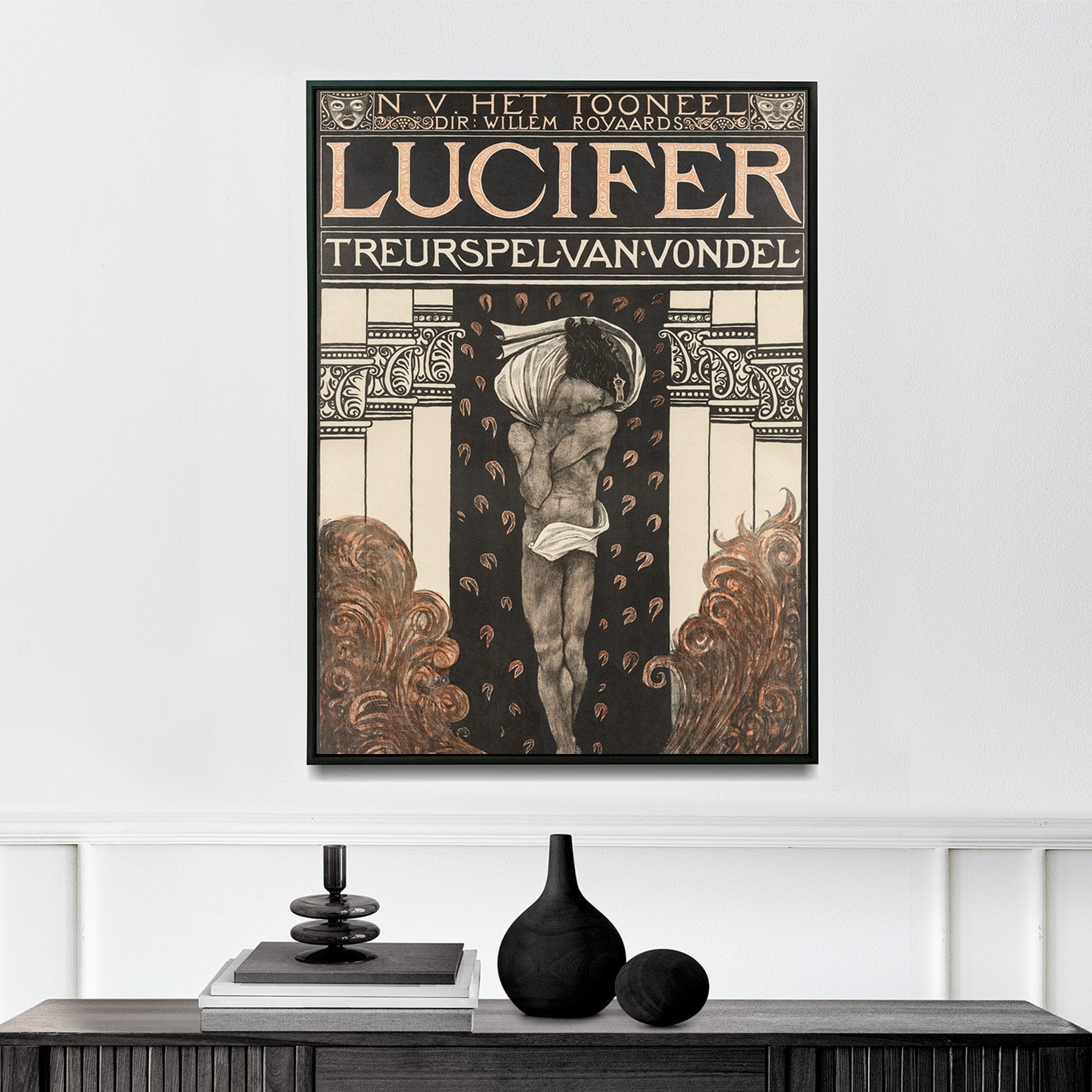 N.V. The Scene. Dir. Willem Royaards. Lucifer Mourning Game of Vondel ...