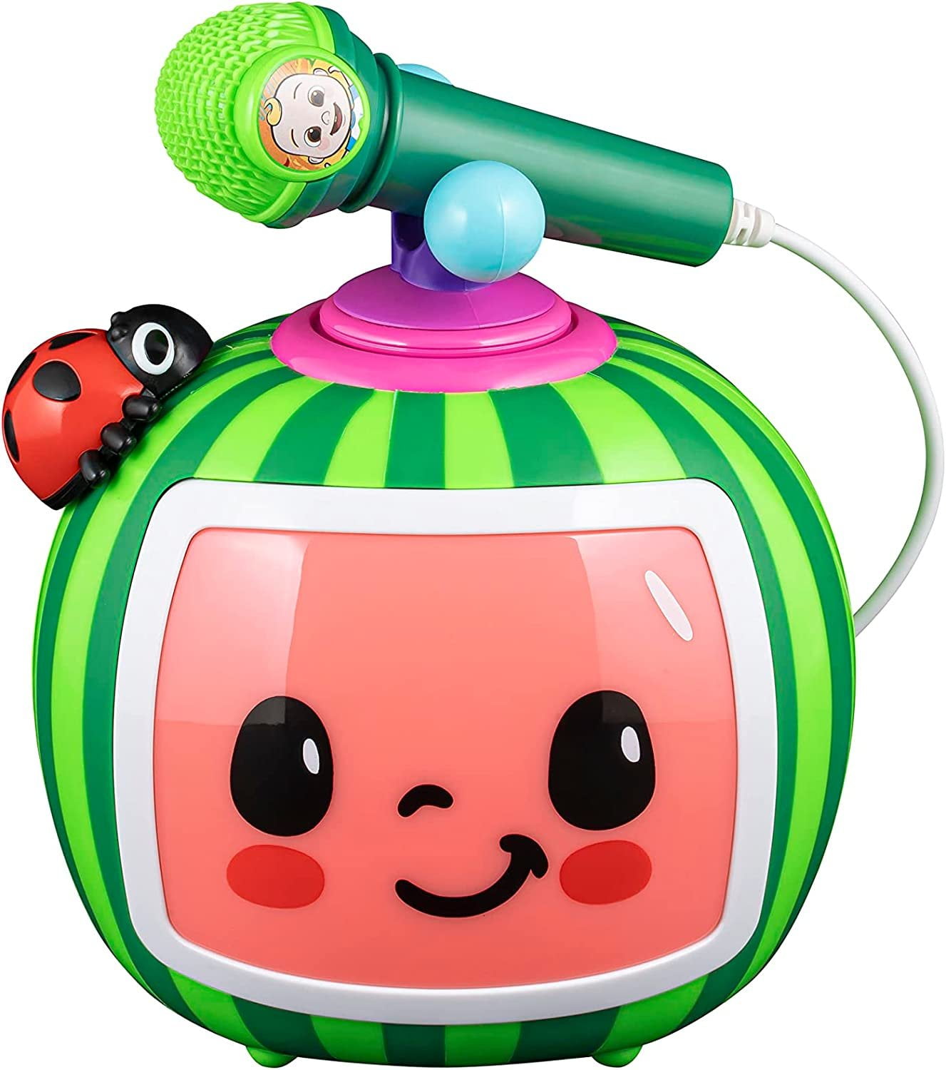 eKids Cocomelon Toy Karaoke Machine for Kids with Microphone and ...