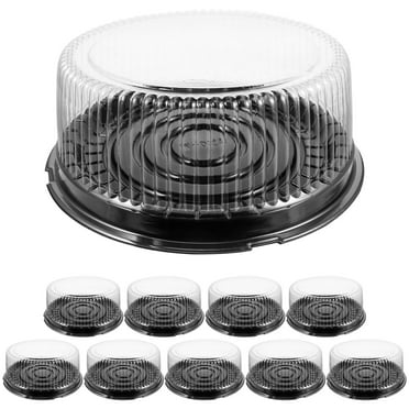 8inch Plastic Cake Container - 4pack - Walmart.com