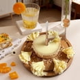 Petit Basque Cheese Wheel, Stainless Steel Cheese Butter Chocolate ...