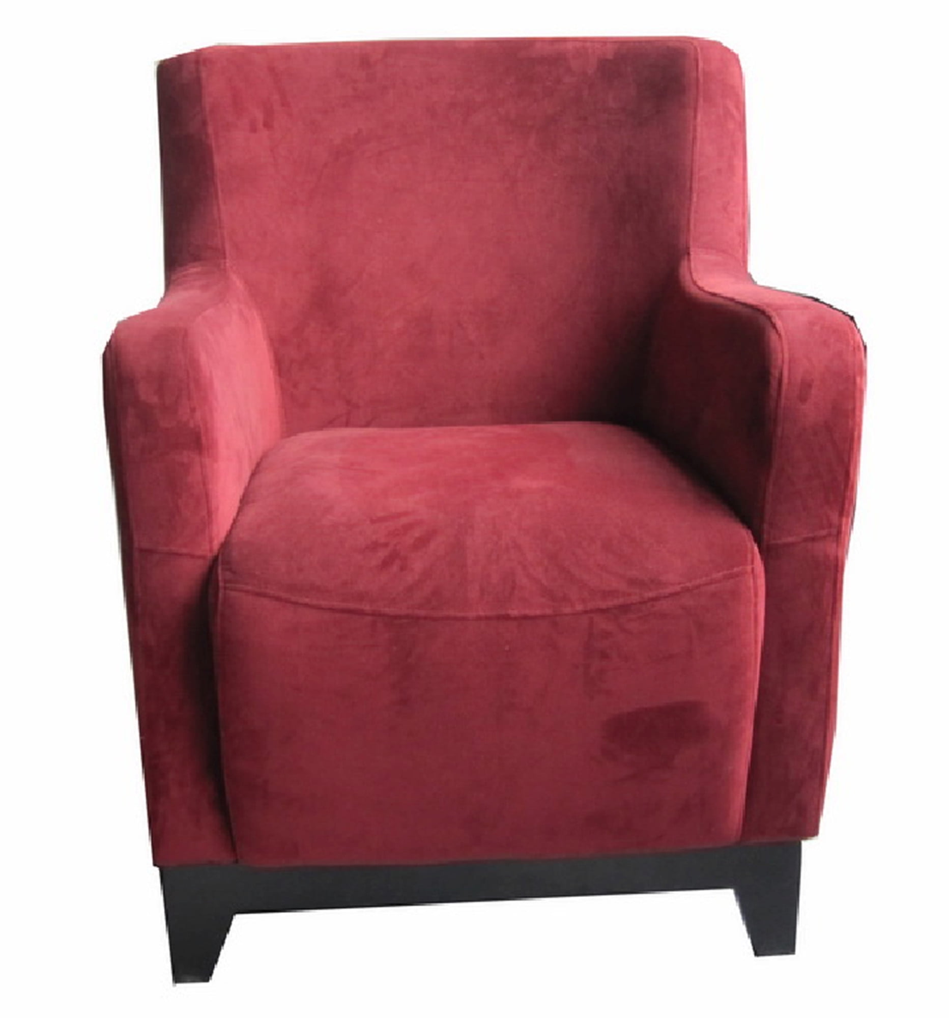 Emerald Home Amanda Red Accent Chair with Microfiber Fabric - Walmart.com
