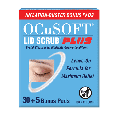 OCuSOFT Lid Scrub Plus Foaming Eyelid Cleanser 50ml Extra Strength for ...
