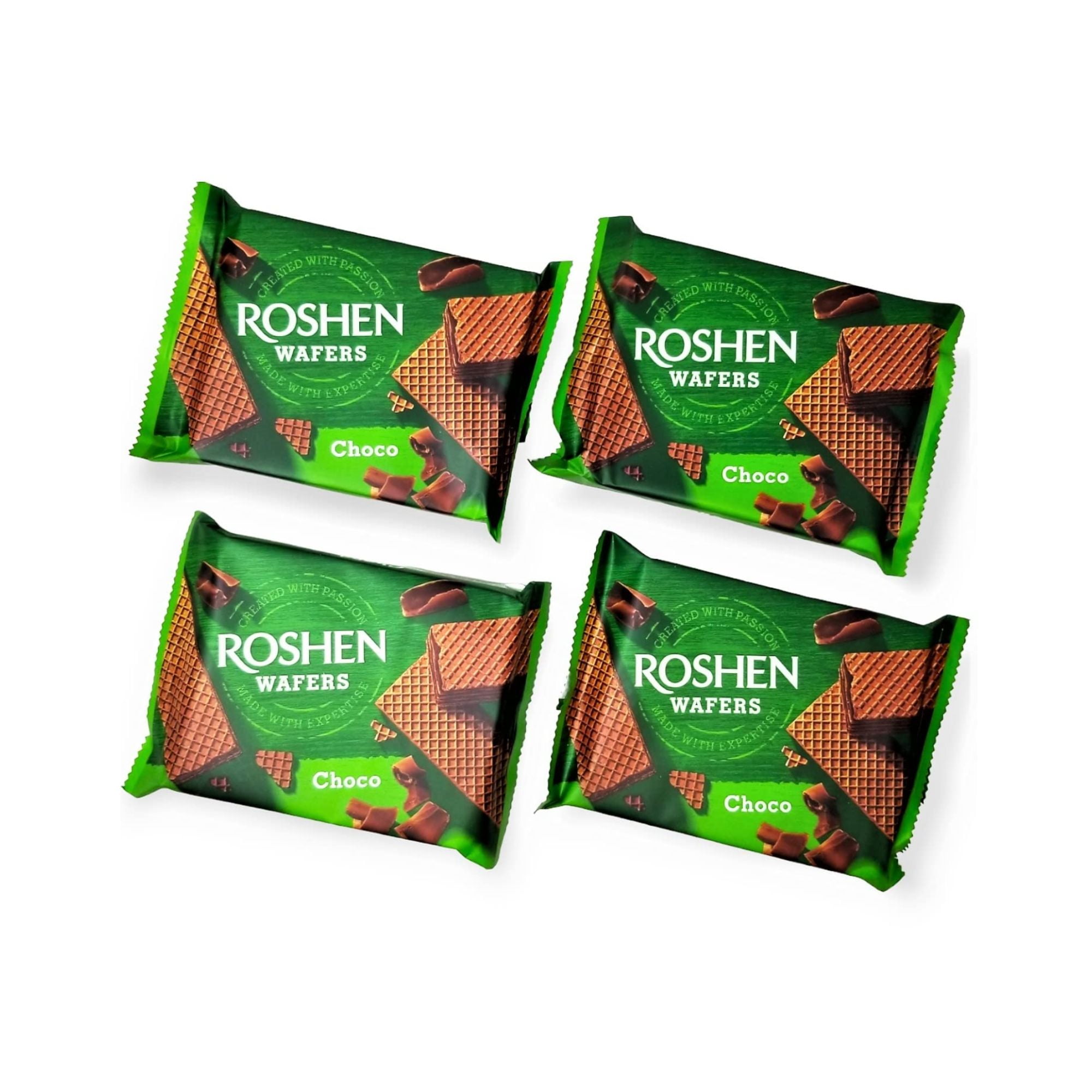 Roshen Crispy Flavorful Cocoa Wafers Layered with Cocoa Filling, Kosher ...