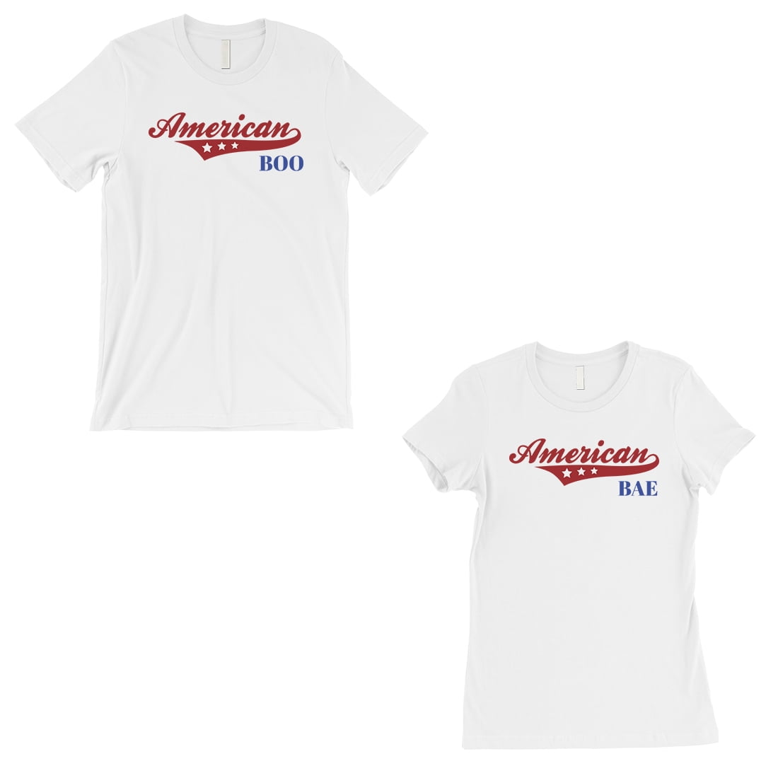 American Boo Bae Matching Couple Gift Shirts White Surprise Gift ...