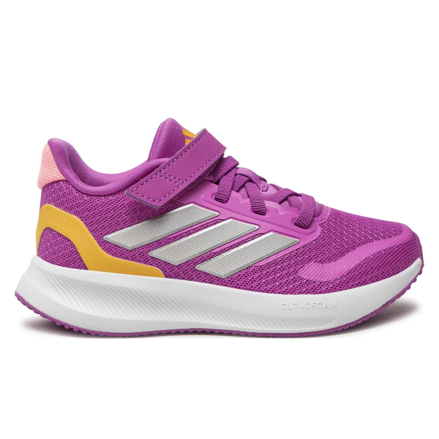Tenis Adidas Runfalcon 5 EL C para Niñas 17 A 21. IE8571 fucsia 17 ...