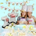 Cymylar White Chef Hat Foil Balloons, Cooking Themed Birthday Party ...