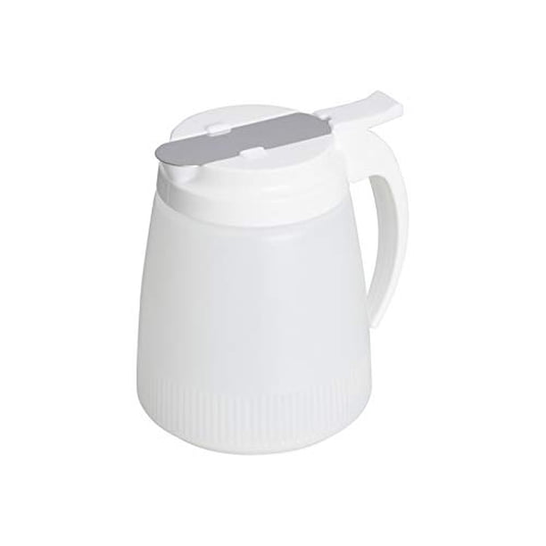 Winco PSUD-48 Syrup Dispenser 48 oz. - Case of 12 - Walmart.com