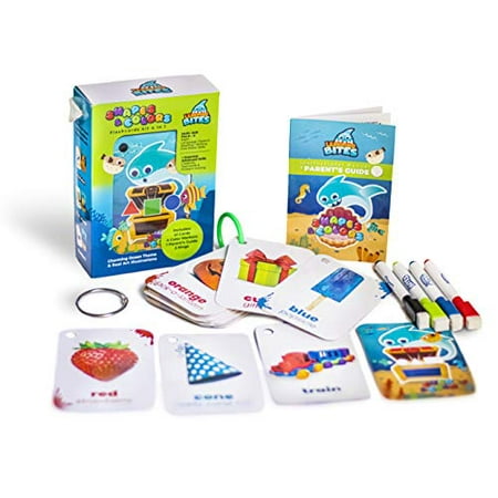 A Baby Shark Adventure - Shapes and colors Flash cards for Babies ...